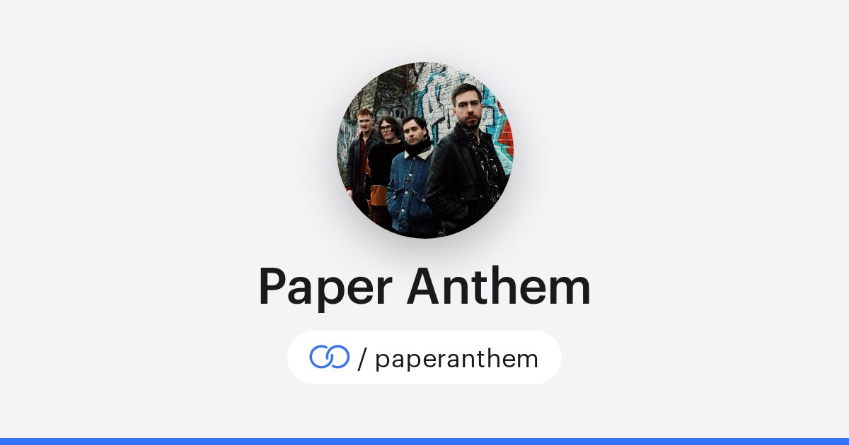 Paper Anthem (/paperanthem) · solo.to