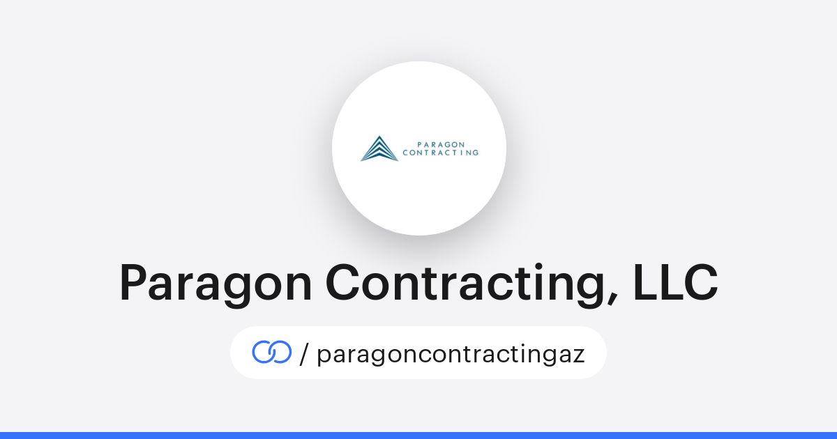 Paragon Contracting, LLC (/paragoncontractingaz) · solo.to