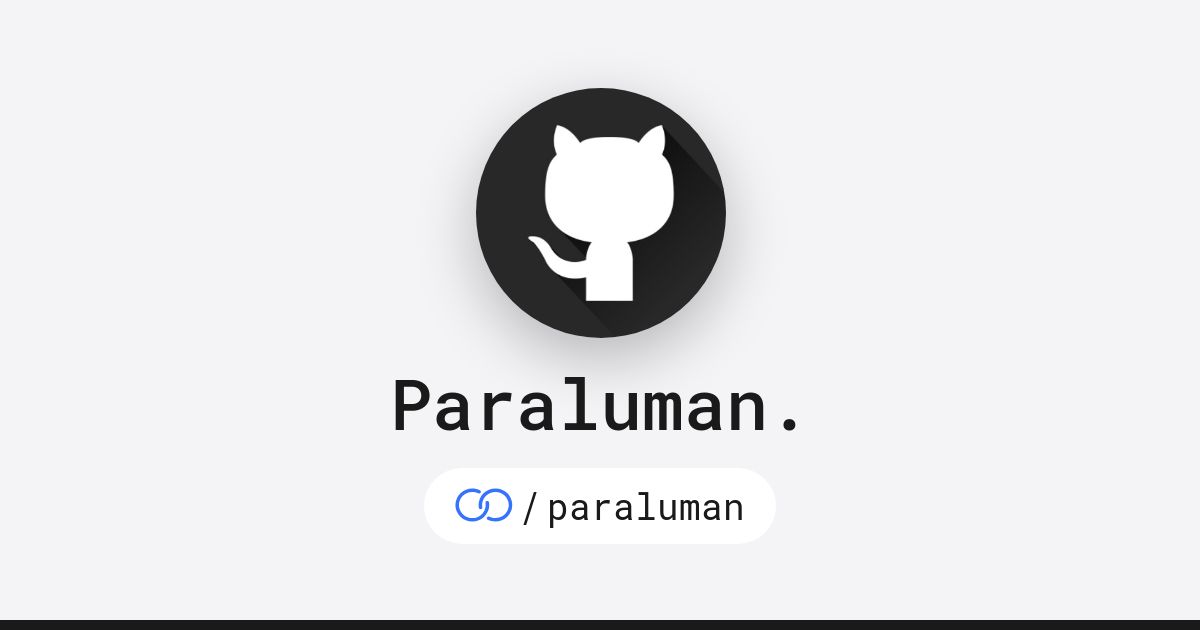 Paraluman. (/paraluman) · solo.to