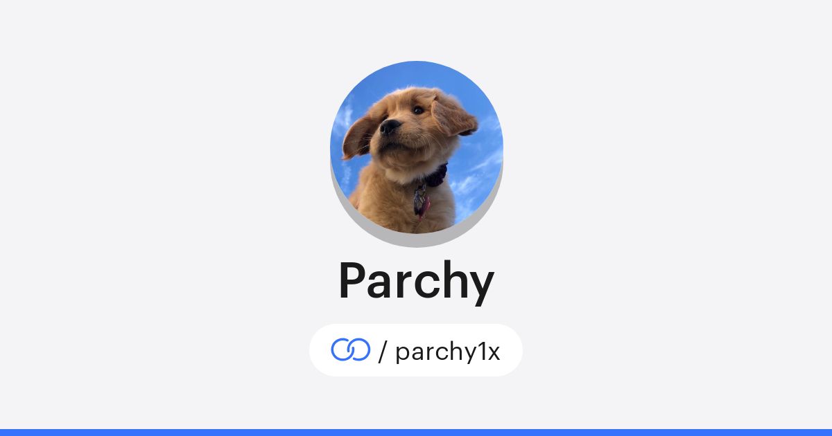 Parchy (/parchy1x) · solo.to
