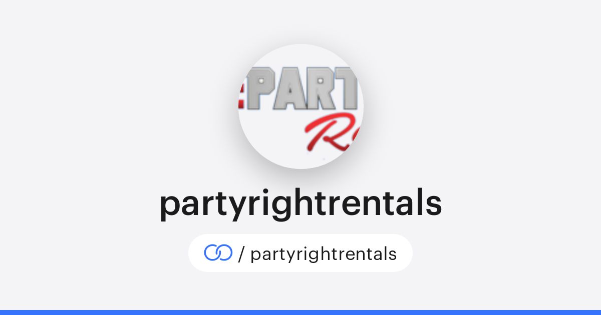 /partyrightrentals · solo.to