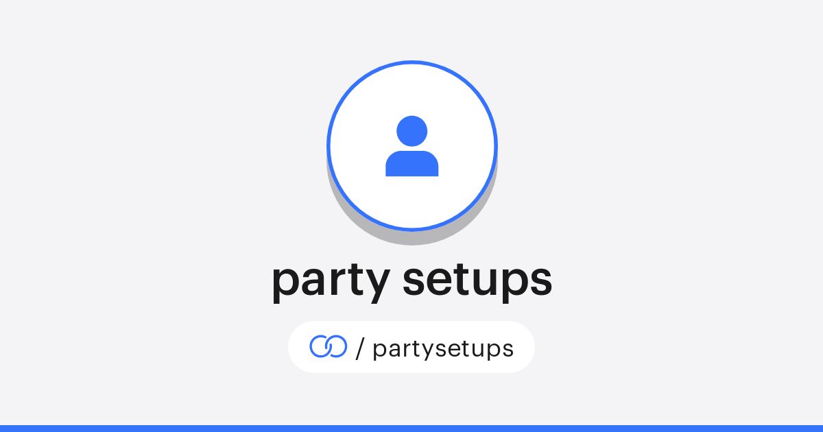 party setups (/partysetups) · solo.to