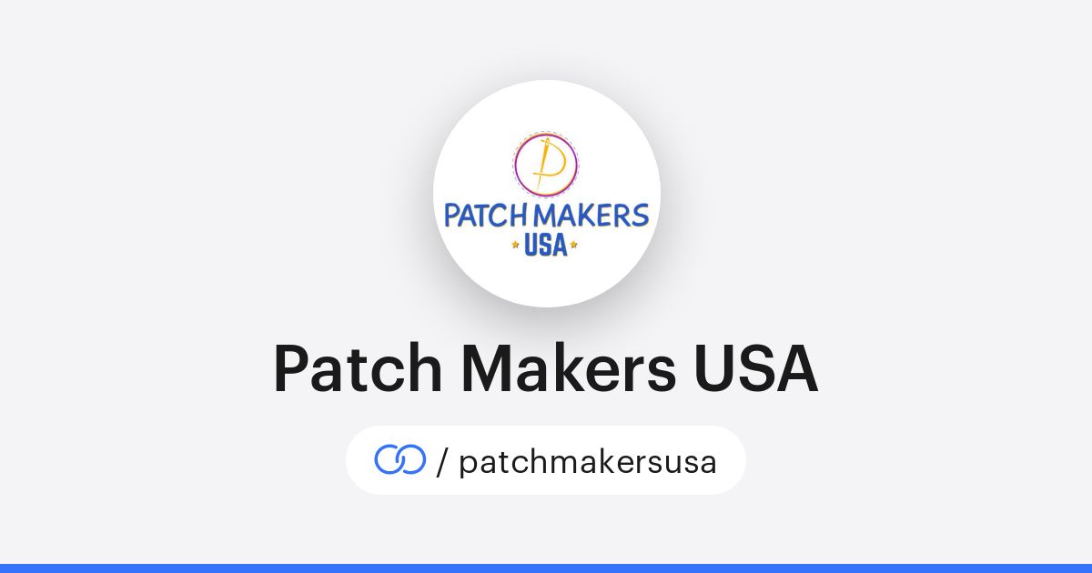 Patch Makers USA (/patchmakersusa) · solo.to
