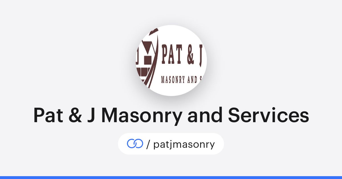 Pat & J Masonry and Services (/patjmasonry) · solo.to