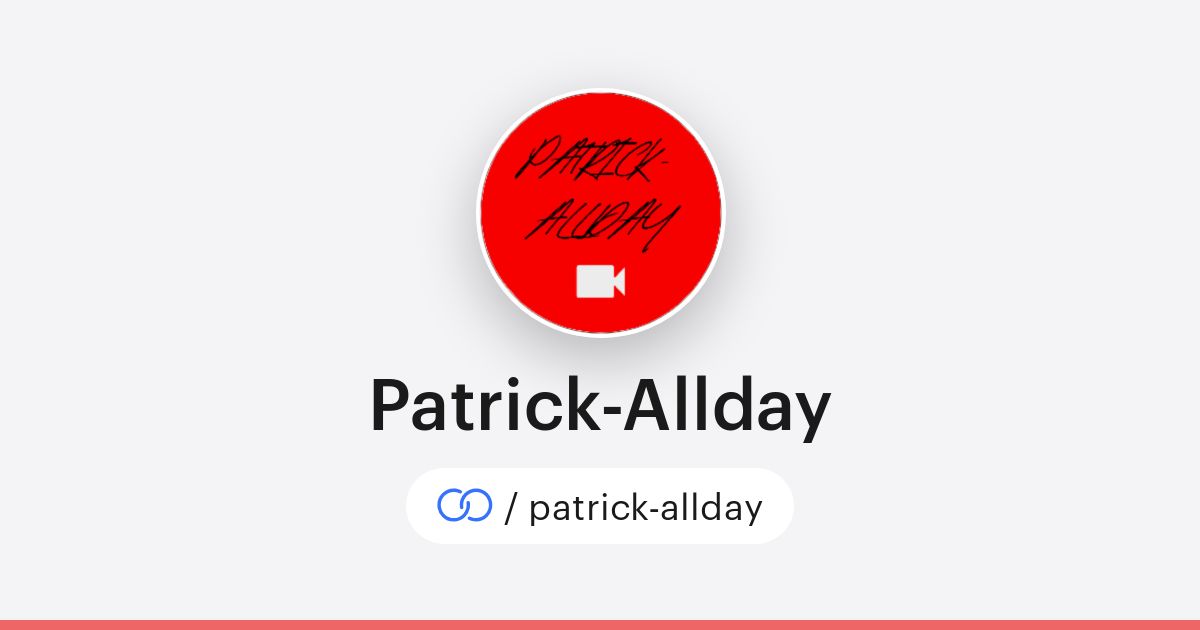 Patrick-Allday · solo.to