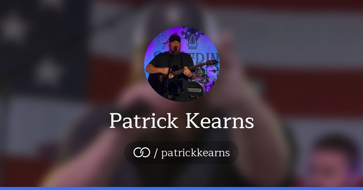 Patrick Kearns (/patrickkearns) · solo.to