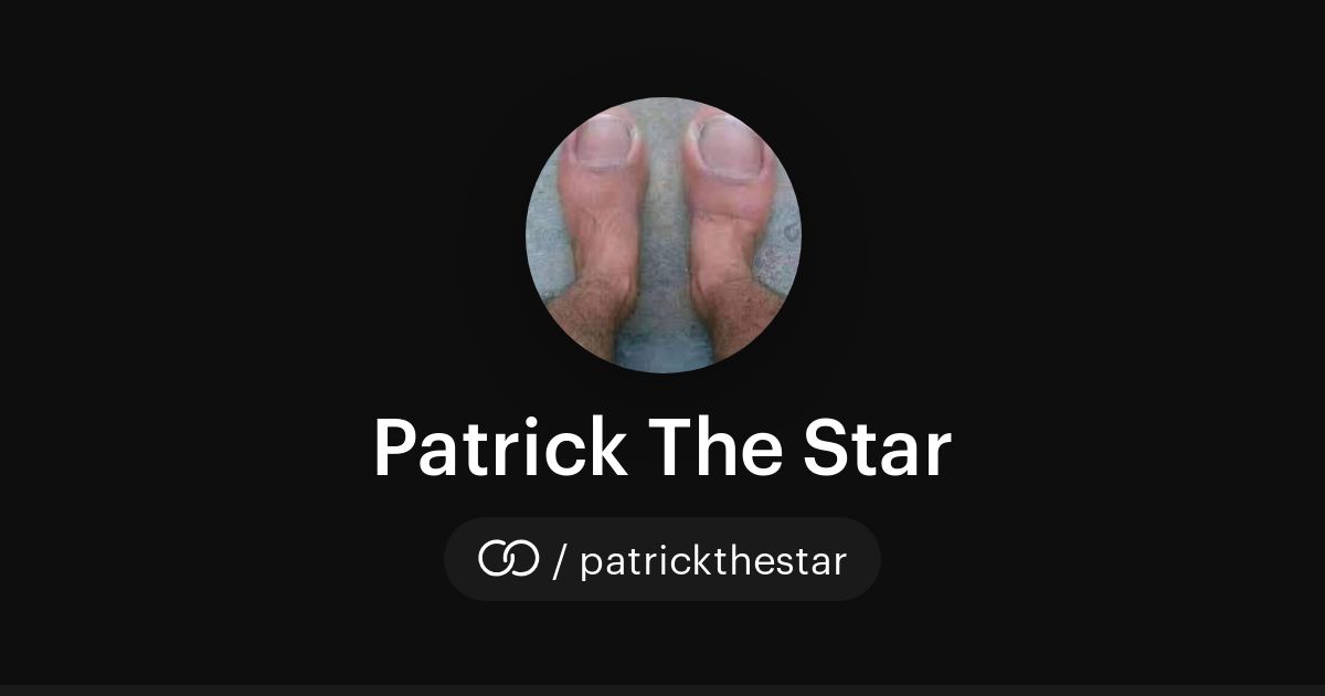 Patrick The Star (/patrickthestar) · solo.to