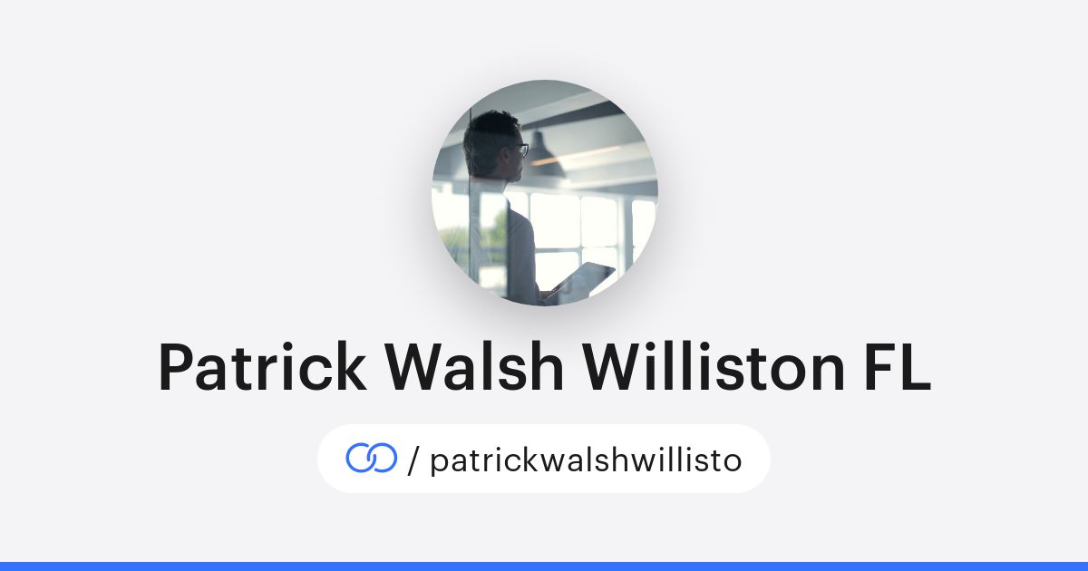 Patrick Walsh Williston FL (/patrickwalshwillisto) · solo.to