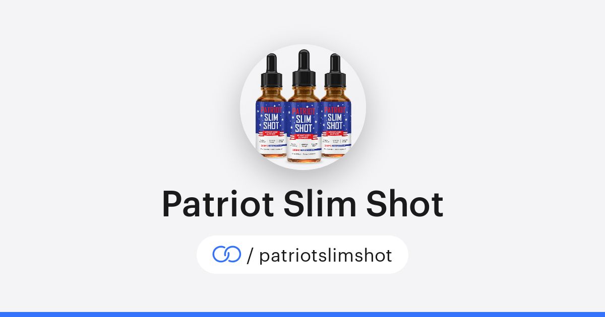 Patriot Slim Shot (/patriotslimshot) · solo.to