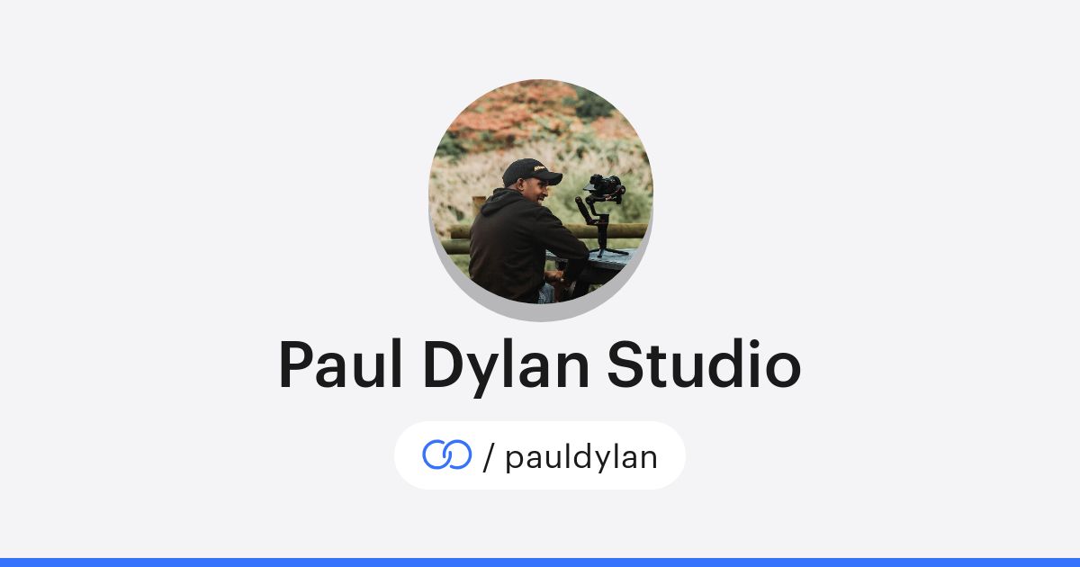 Paul Dylan Studio (/pauldylan) · solo.to