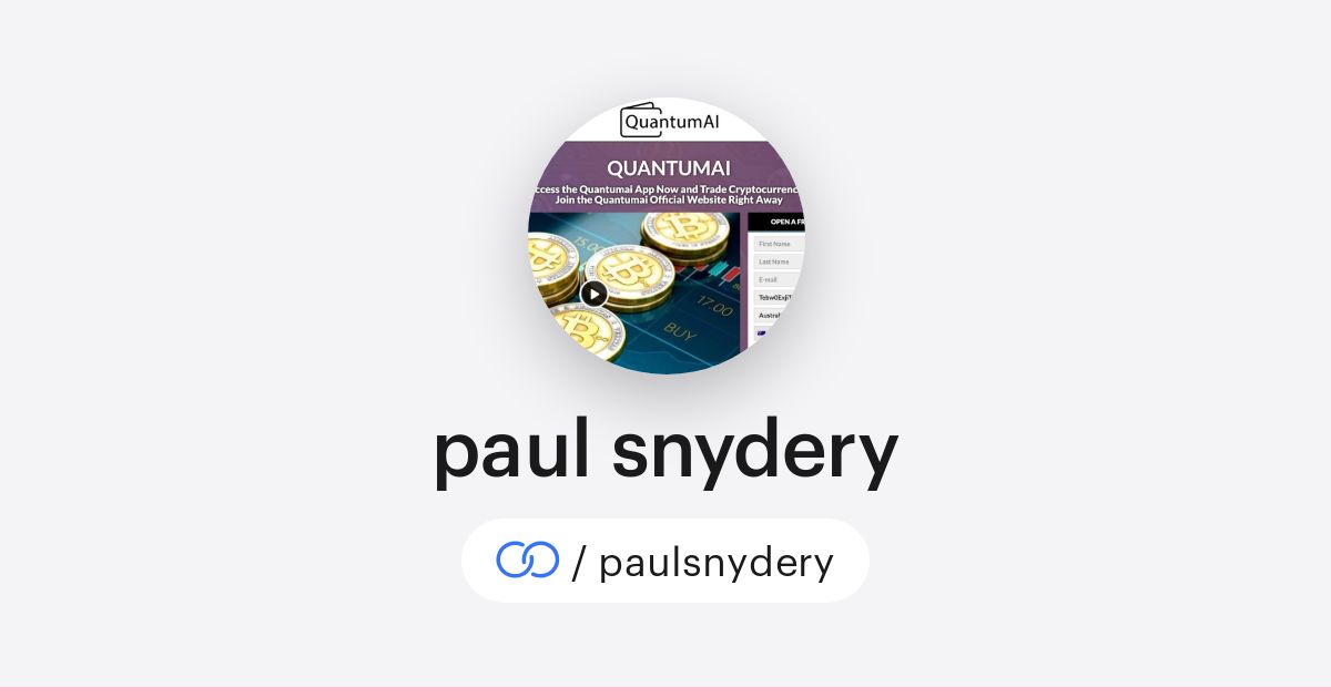 paul snydery (/paulsnydery) · solo.to