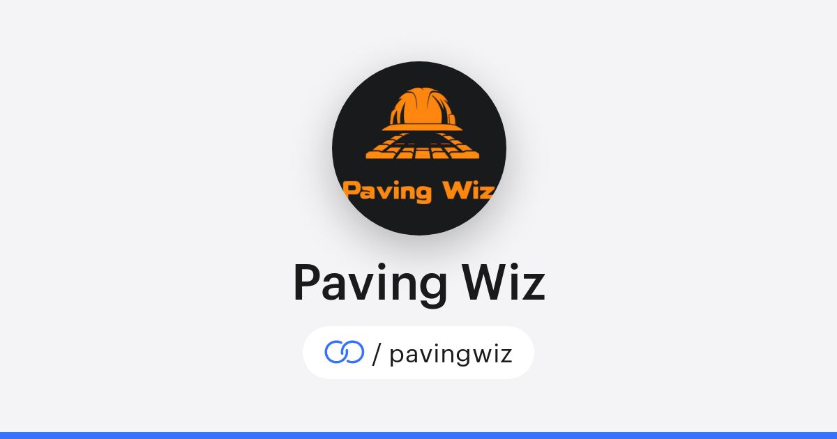 Paving Wiz (/pavingwiz) · solo.to