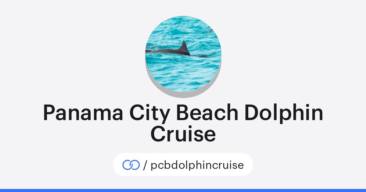 Panama City Beach Dolphin Cruise (/pcbdolphincruise) · solo.to