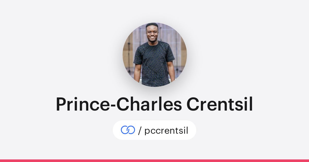 Prince-Charles Crentsil (/pccrentsil) · solo.to