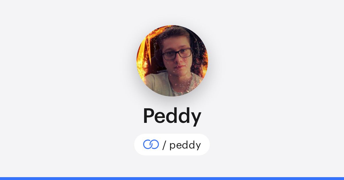 Peddy · solo.to