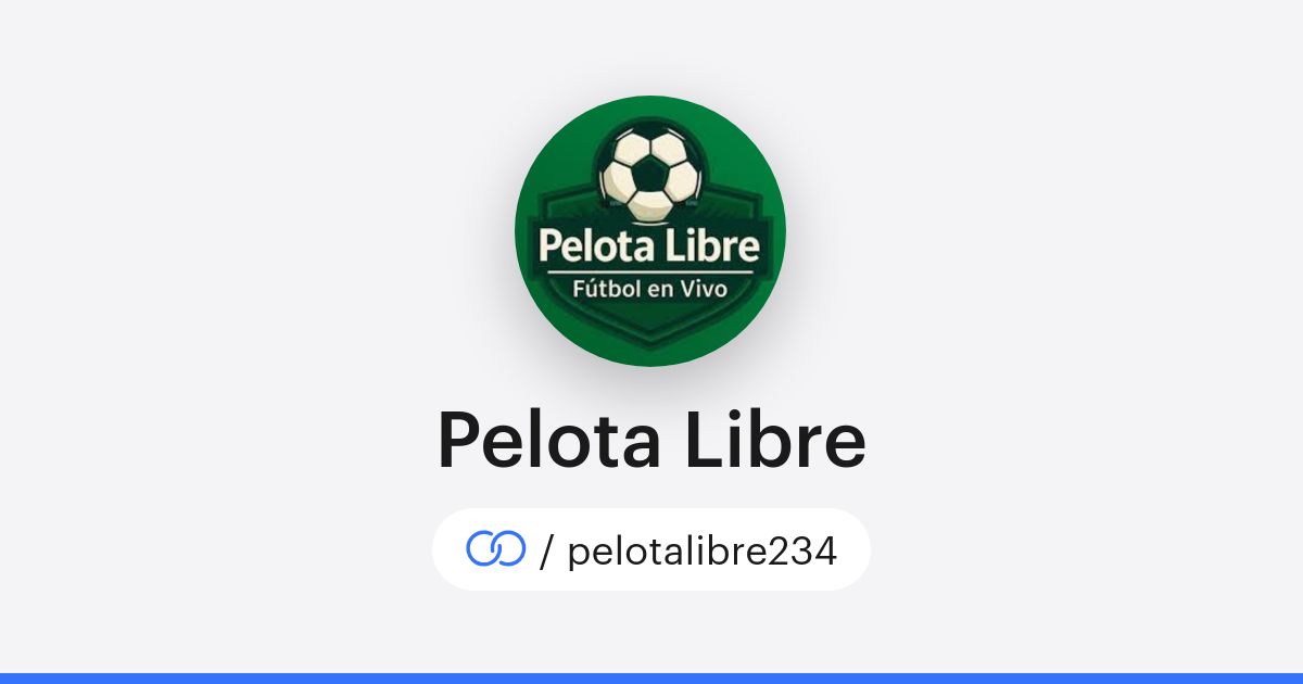 Pelota Libre (/pelotalibre234) · solo.to