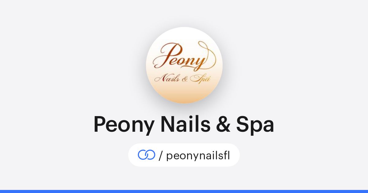 Peony Nails & Spa (/peonynailsfl) · solo.to