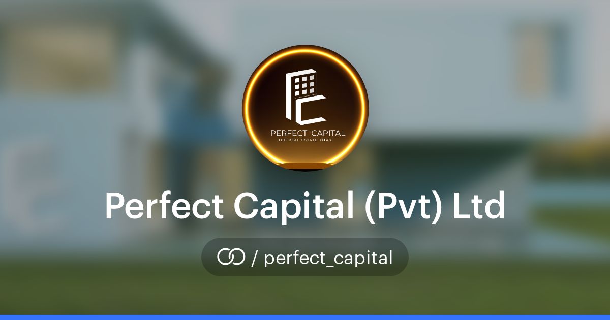 Perfect Capital (Pvt) Ltd (/perfect_capital) · solo.to