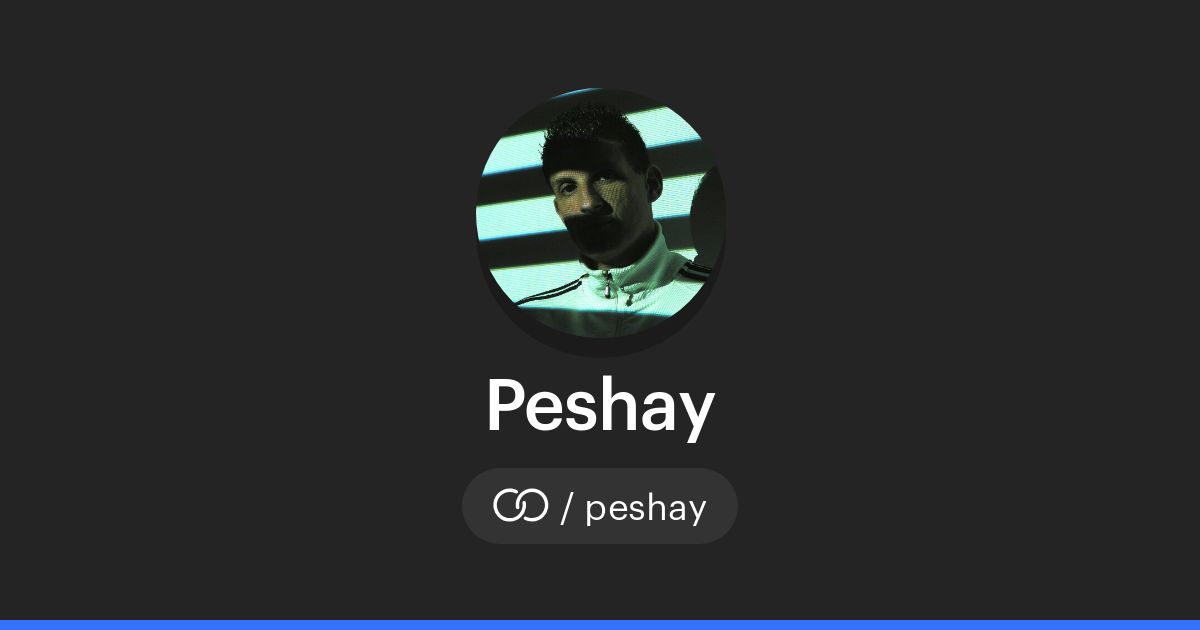 Peshay · solo.to