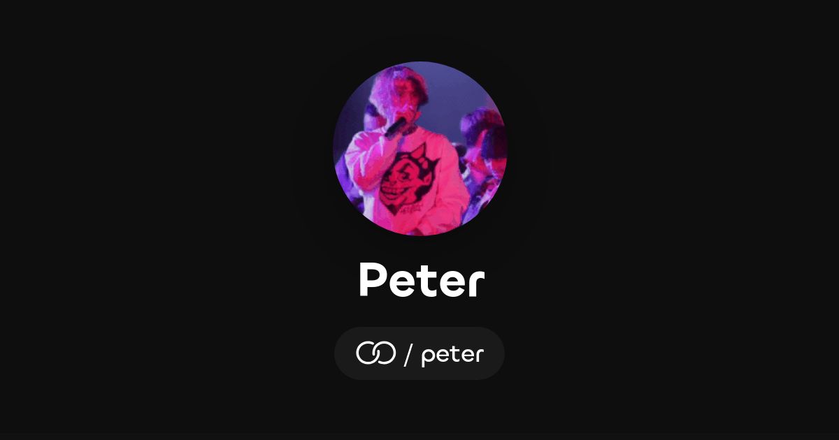 Peter · solo.to
