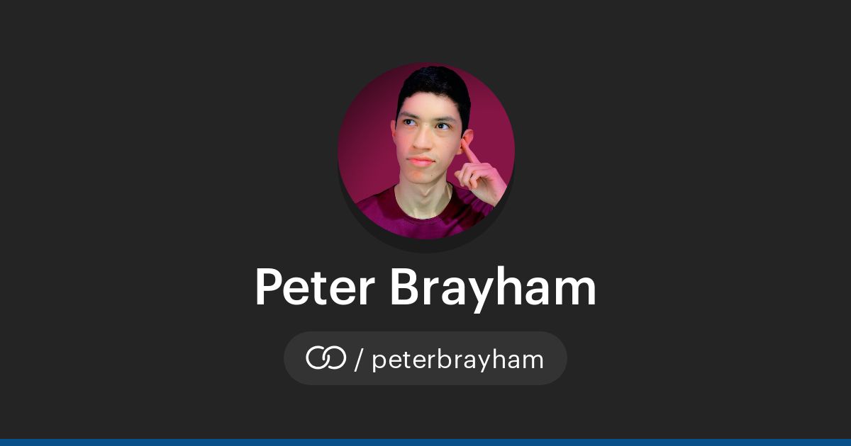 Peter Brayham (/peterbrayham) · solo.to
