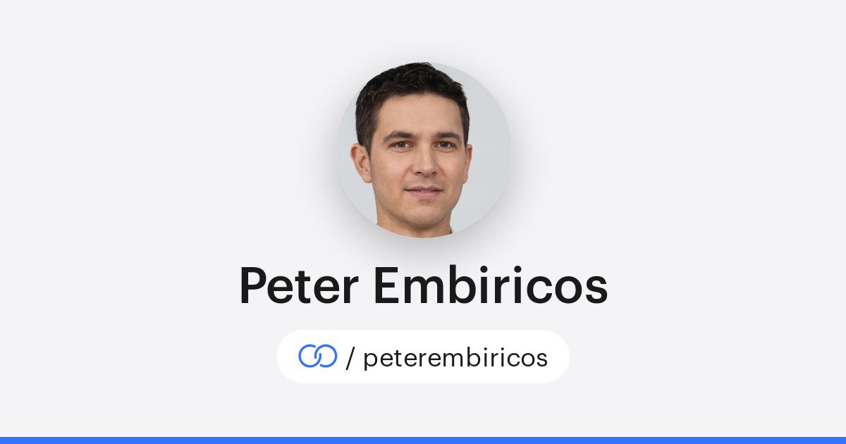 Peter Embiricos (/peterembiricos) · solo.to