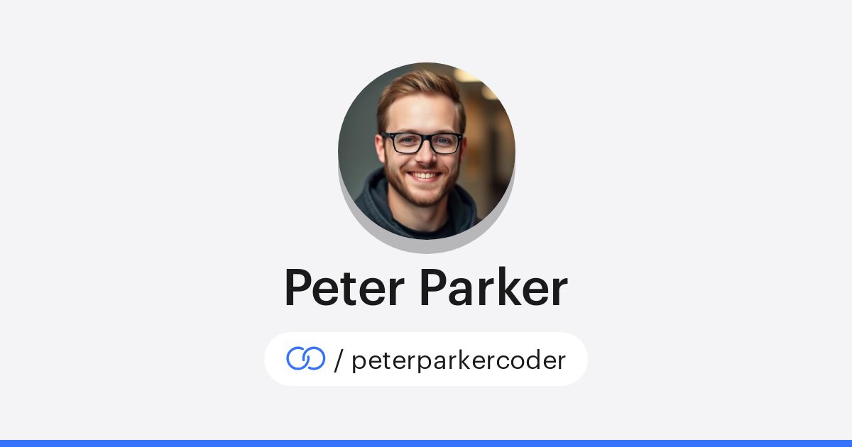 Peter Parker (/peterparkercoder) · solo.to