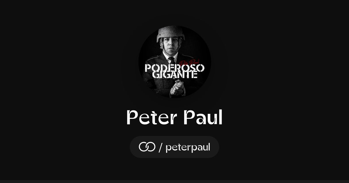 Peter Paul (/peterpaul) · solo.to