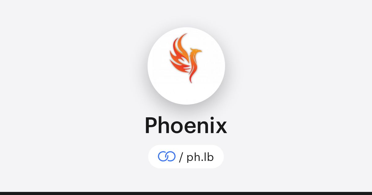 Phoenix (/ph.lb) · solo.to