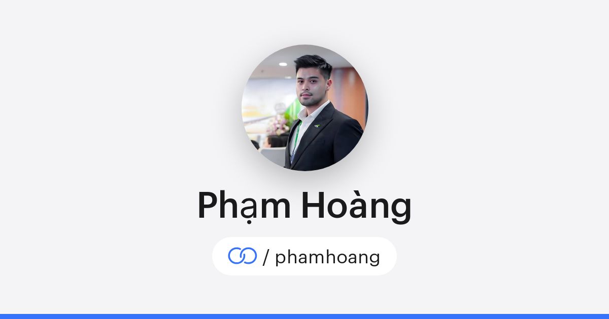 Phạm Hoàng (/phamhoang) · solo.to