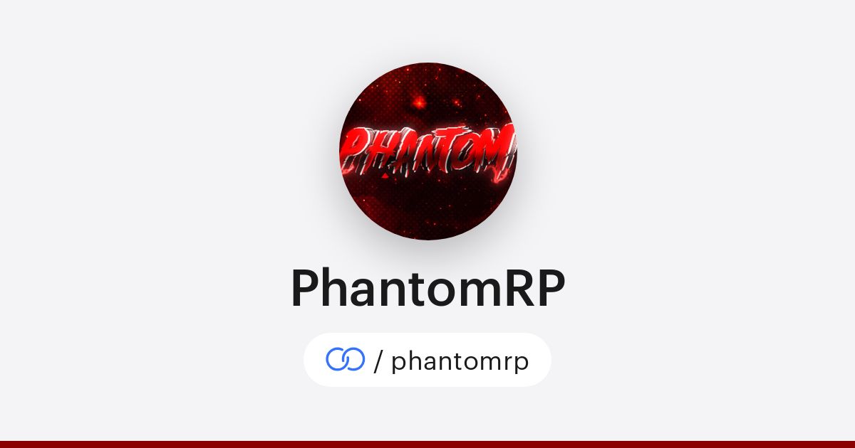 PhantomRP · solo.to