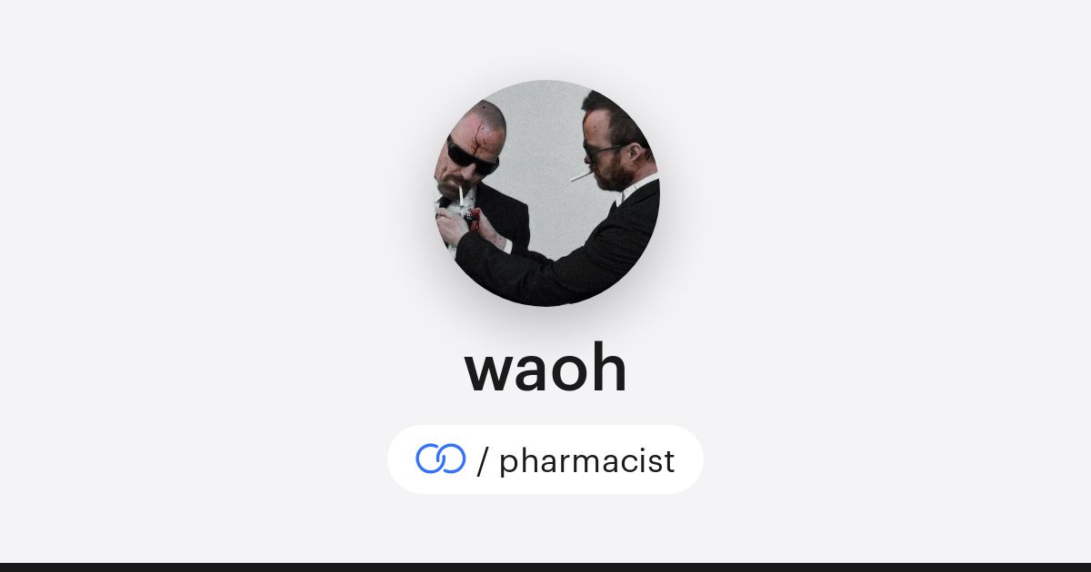 waoh (/pharmacist) · solo.to