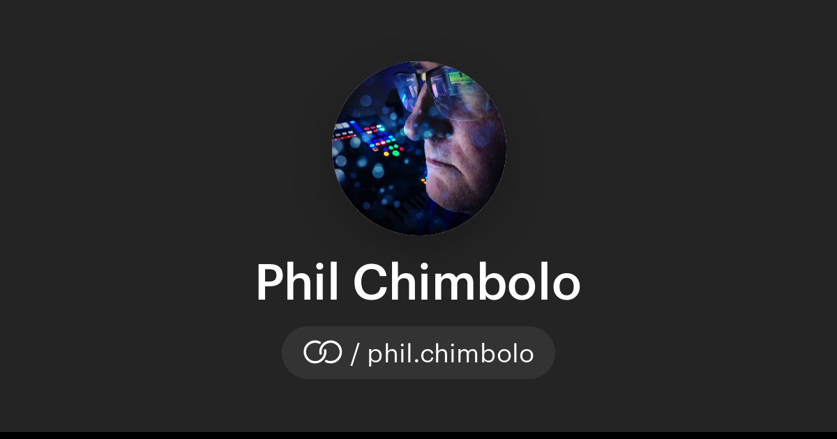 Phil Chimbolo (/phil.chimbolo) · solo.to