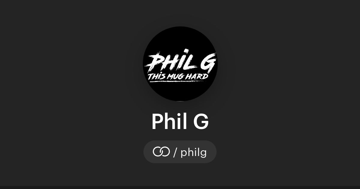 Phil G (/philg) · solo.to