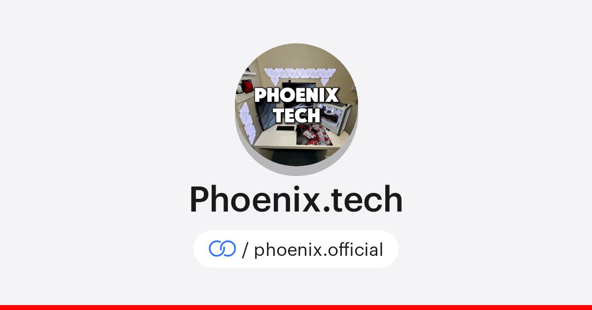Phoenix.tech (/phoenix.official) · solo.to