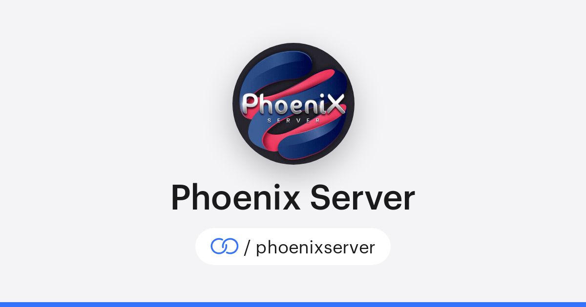 Phoenix Server (/phoenixserver) · solo.to