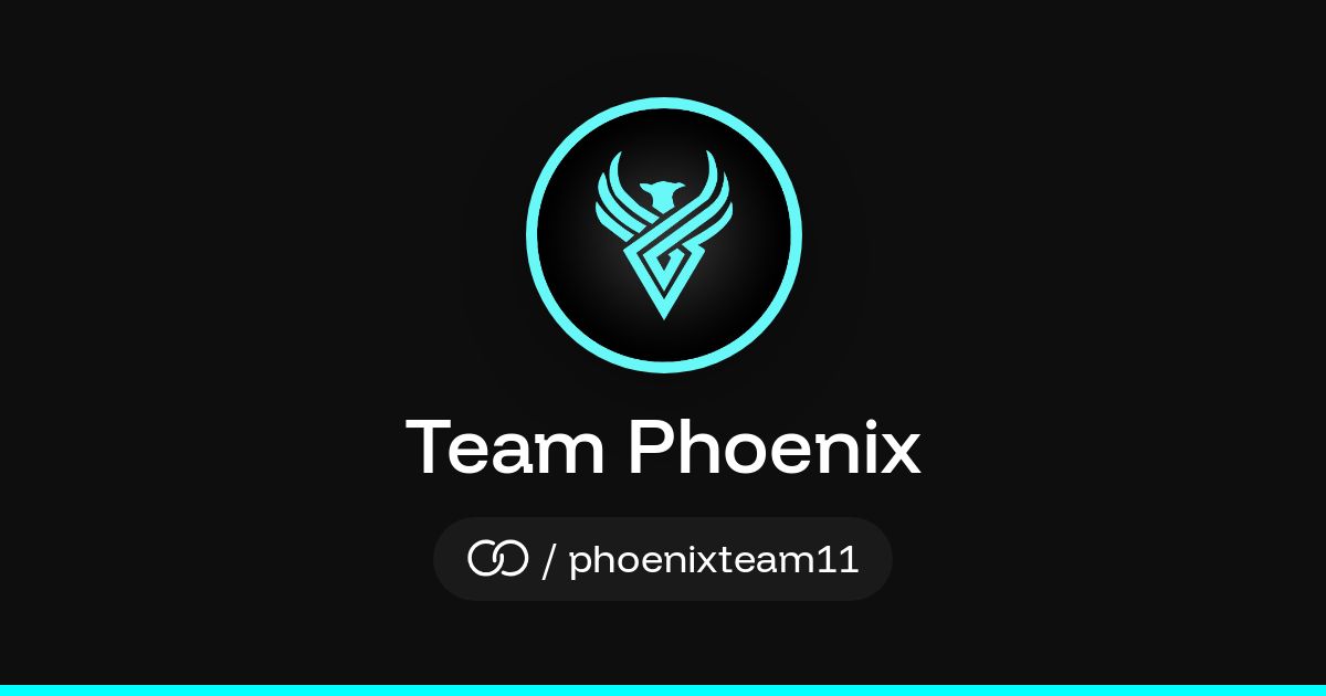 Team Phoenix (/phoenixteam11) · solo.to
