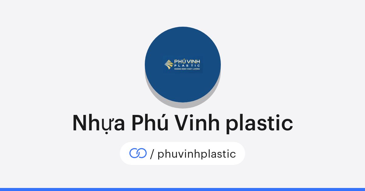 Nhựa Phú Vinh plastic (/phuvinhplastic) · solo.to