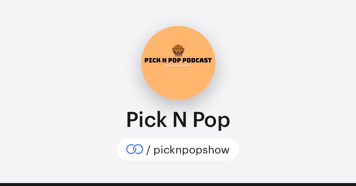 Pick N Pop (/picknpopshow) · solo.to