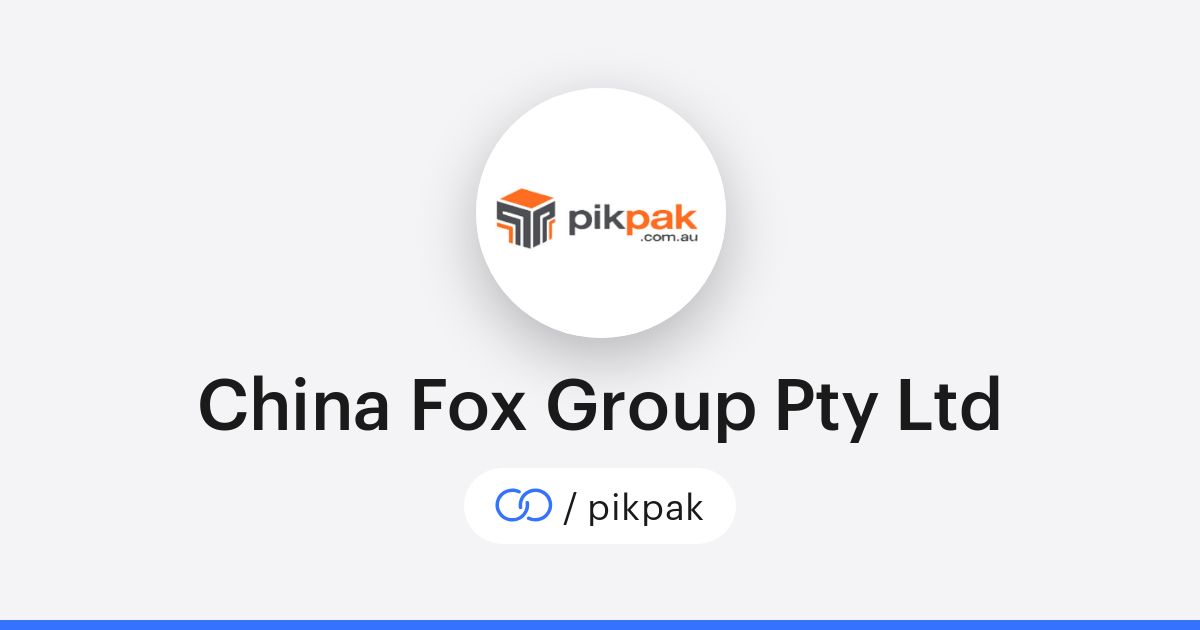 China Fox Group Pty Ltd (/pikpak) · solo.to