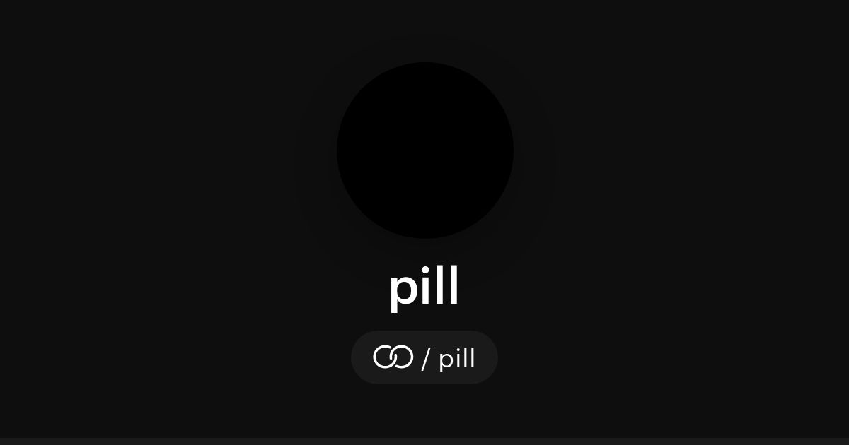 pill · solo.to