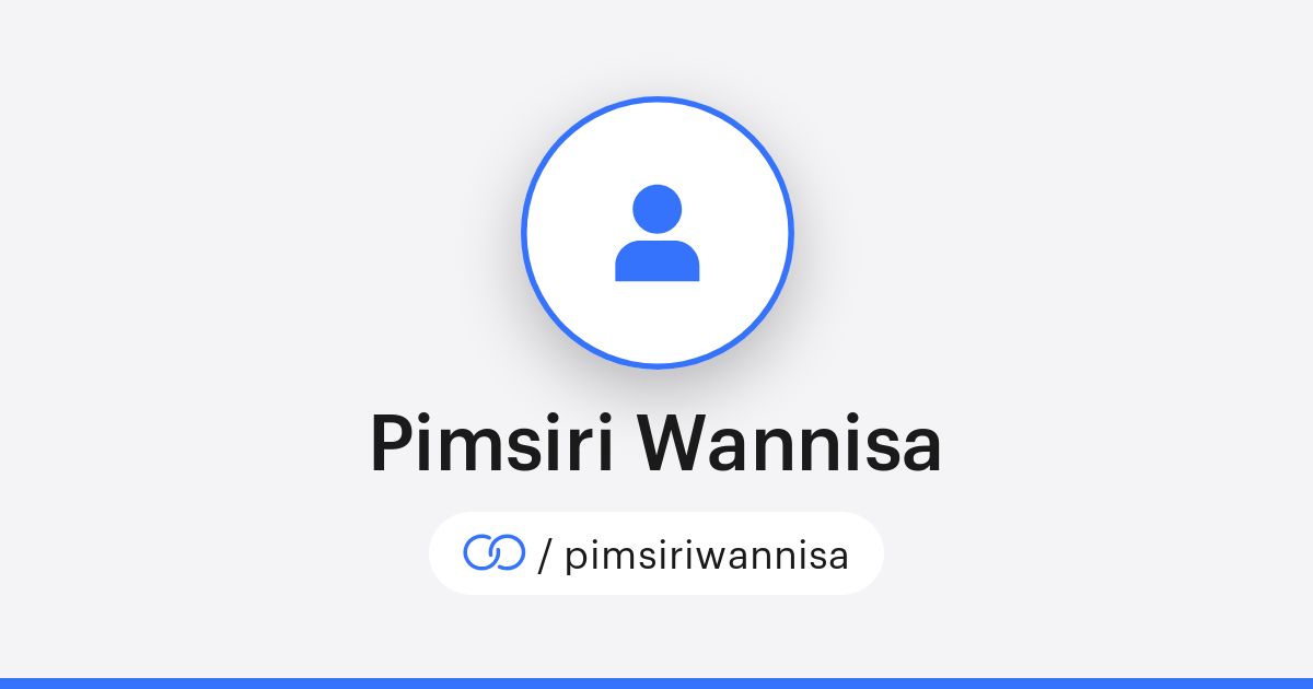 Pimsiri Wannisa (/pimsiriwannisa) · solo.to