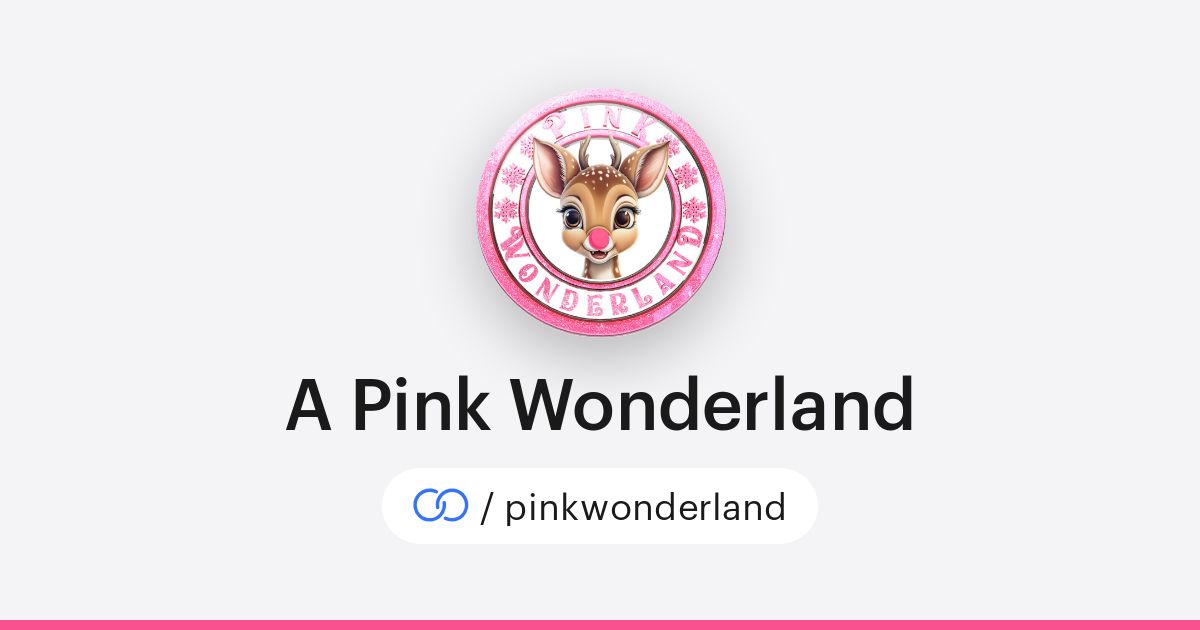 A Pink Wonderland (/pinkwonderland) · solo.to