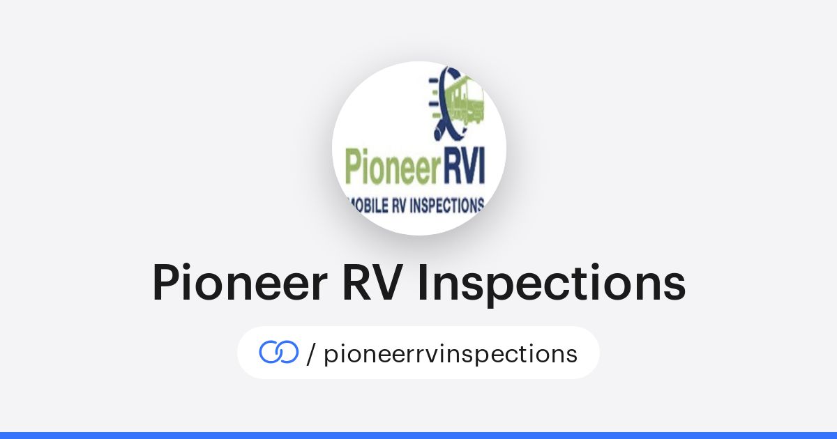 Pioneer RV Inspections (/pioneerrvinspections) · solo.to
