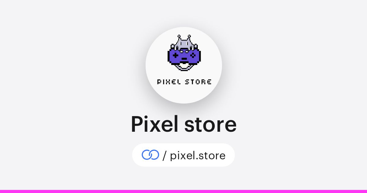 Pixel store (/pixel.store) · solo.to