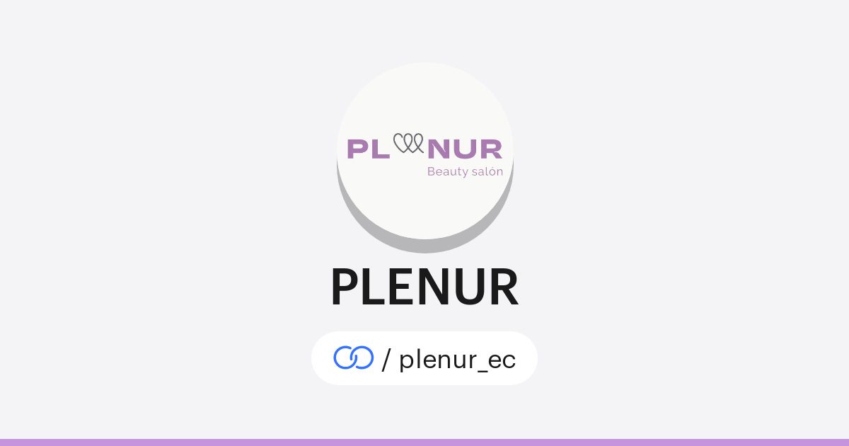 PLENUR (/plenur_ec) · solo.to