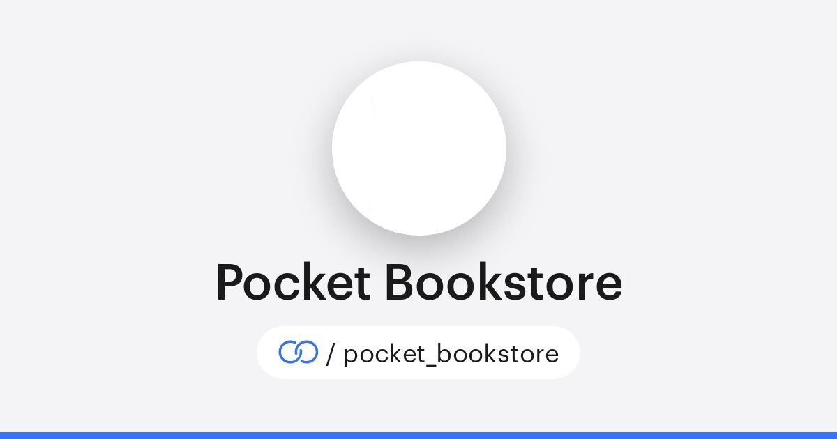 Pocket Bookstore (/pocket_bookstore) · solo.to