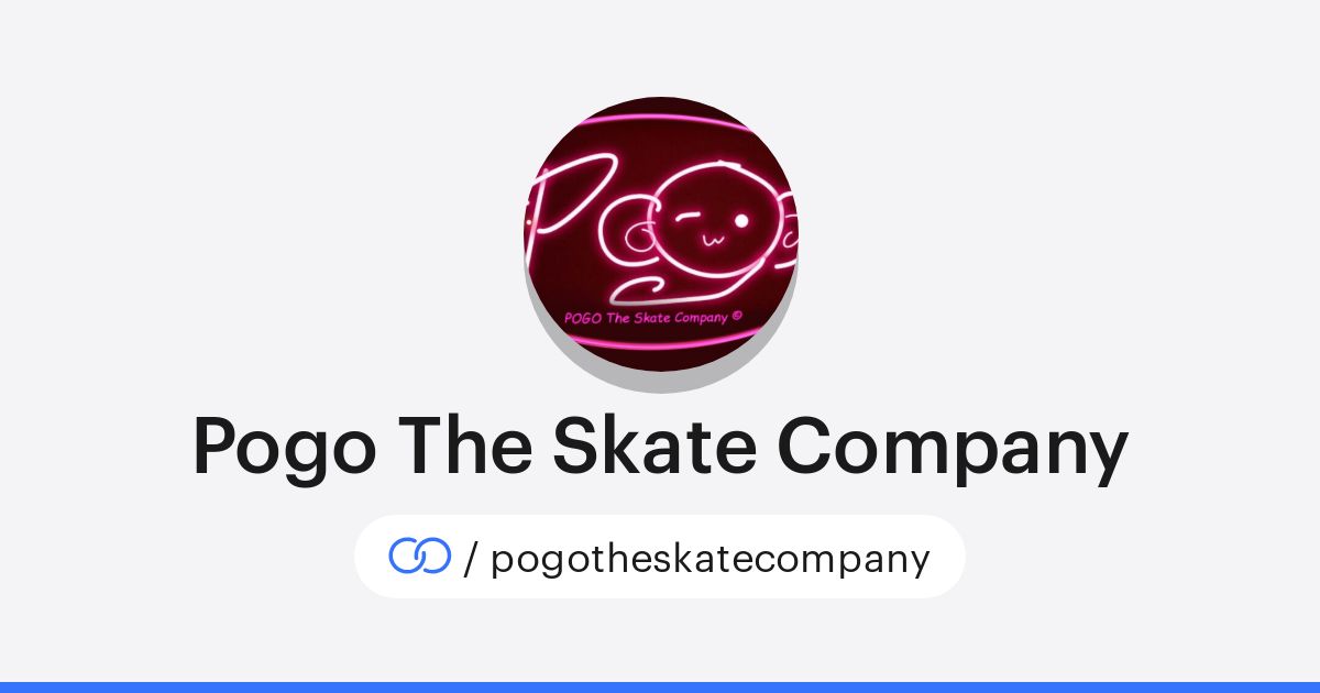 Pogo The Skate Company (/pogotheskatecompany) · solo.to