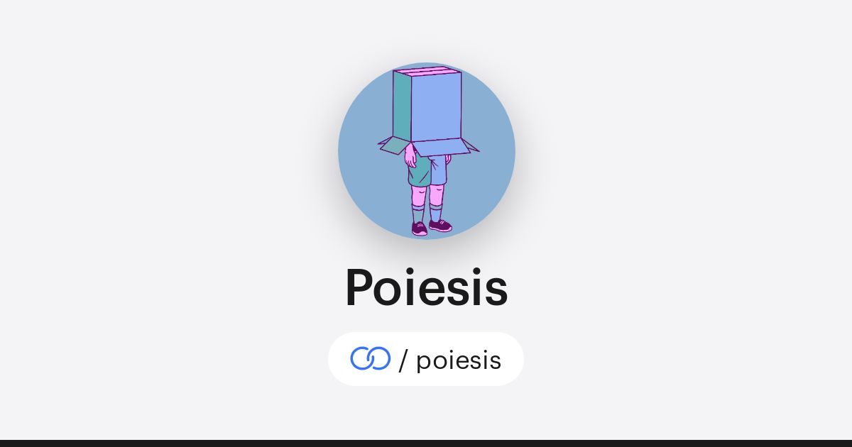 Poiesis · solo.to