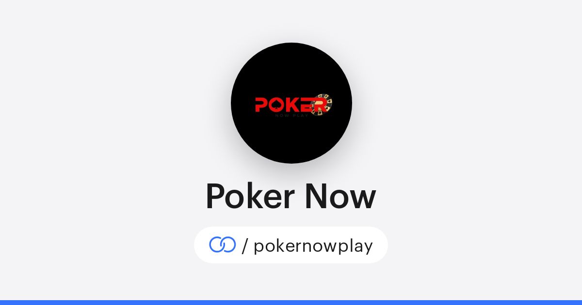 Poker Now (/pokernowplay) · solo.to